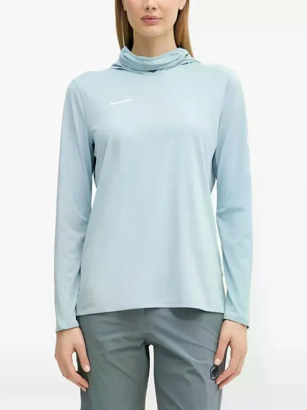 MAMMUT Performance Hoodie With High Neck