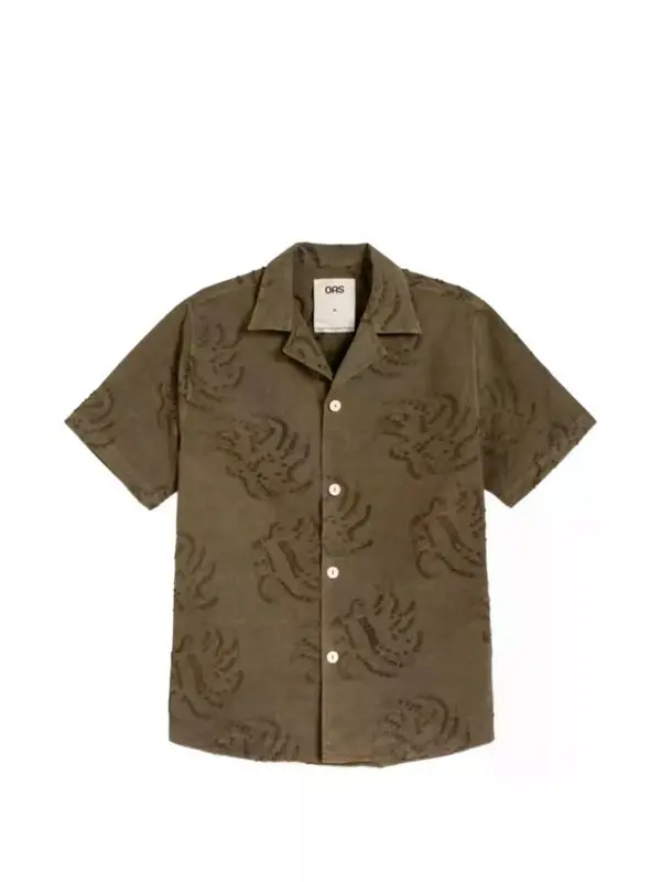 OAS Company Cuba Embroidered Short-sleeve Shirt