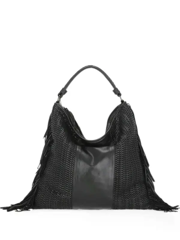 REPTILE'S HOUSE Vasia Braided Leather Tote Bag