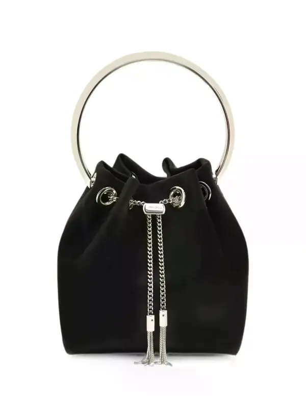 JIMMY CHOO Bon Bon Bucket Bag - Black