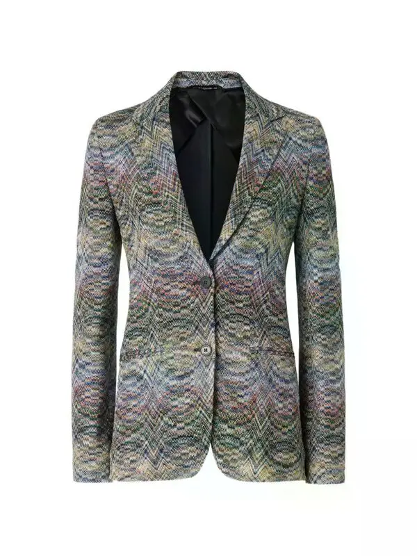 Missoni Zigzag-knit Blazer