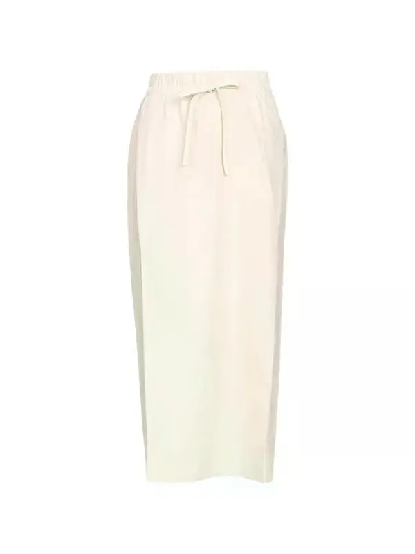 Max Mara Drawstring-waist Jersey Skirt - Neutrals