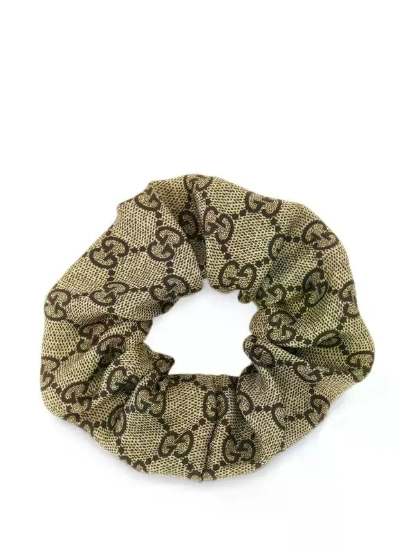 Gucci Gg Silk Scrunchie