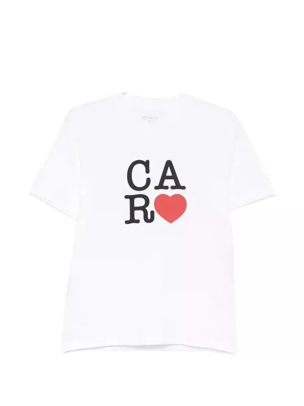 Carhartt Work In Progress I Hartt Graphic-print T-shirt - White