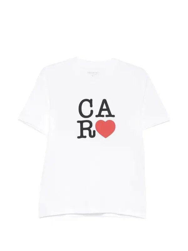 Carhartt Work In Progress I Hartt Graphic-print T-shirt - White