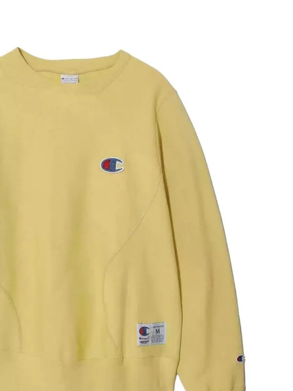Undercover X Champion Logo-patch Asymmetric Sweatshirt