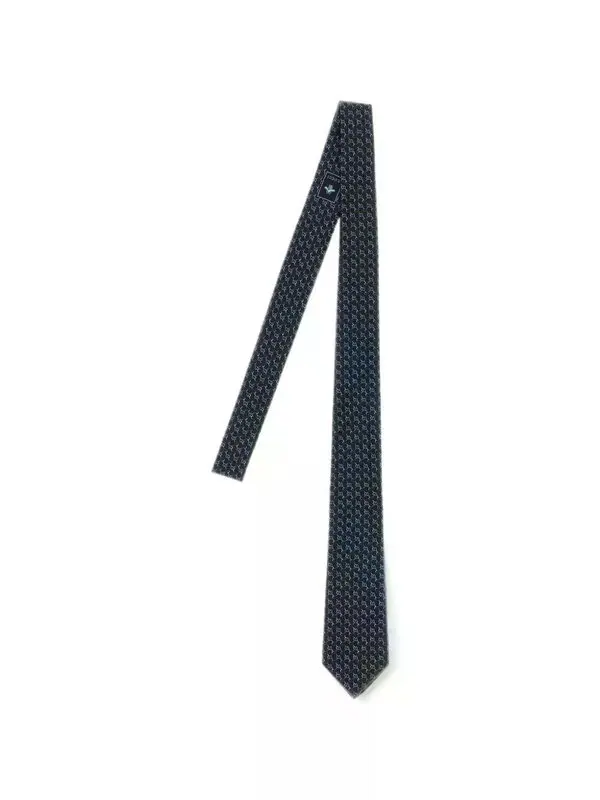 Gucci Gg Silk Jacquard Neck Tie