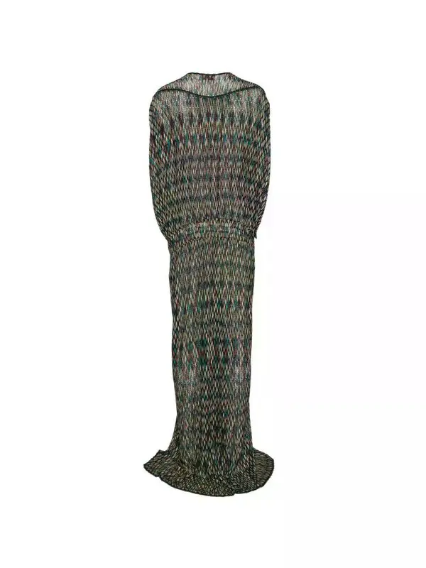Missoni Zigzag Pattern Maxi Dress