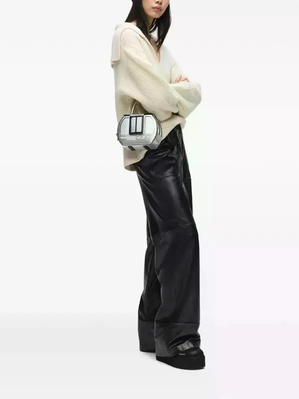 Karl Lagerfeld Ikon Gondola Top-handle Bag - Silver