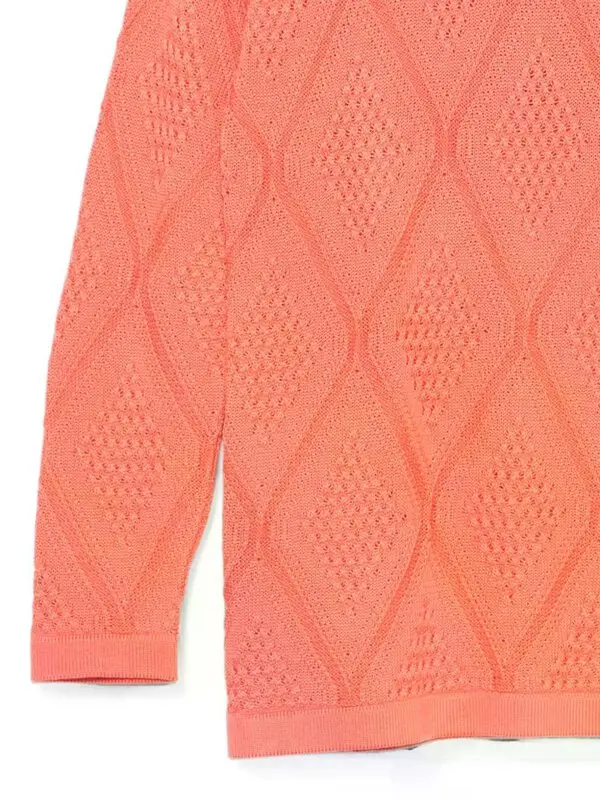 Celine 2000s Crew-neck Sweater - Orange