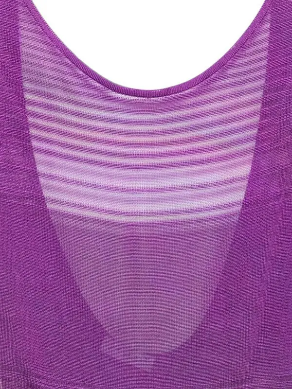 Celine 2000s Scoop-neck Sleeveless Top