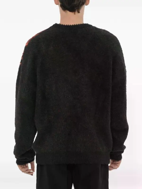 COUNTY OF MILAN Embroidered Crew-neck Sweater