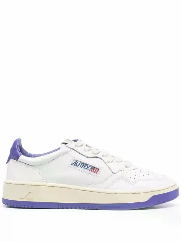 AUTRY Medalist Low-top Leather Sneakers - White