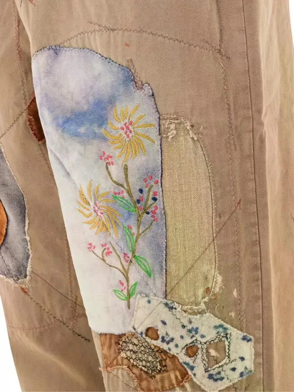 Kapital Katsuragi Gypsy Patch Remake Trousers
