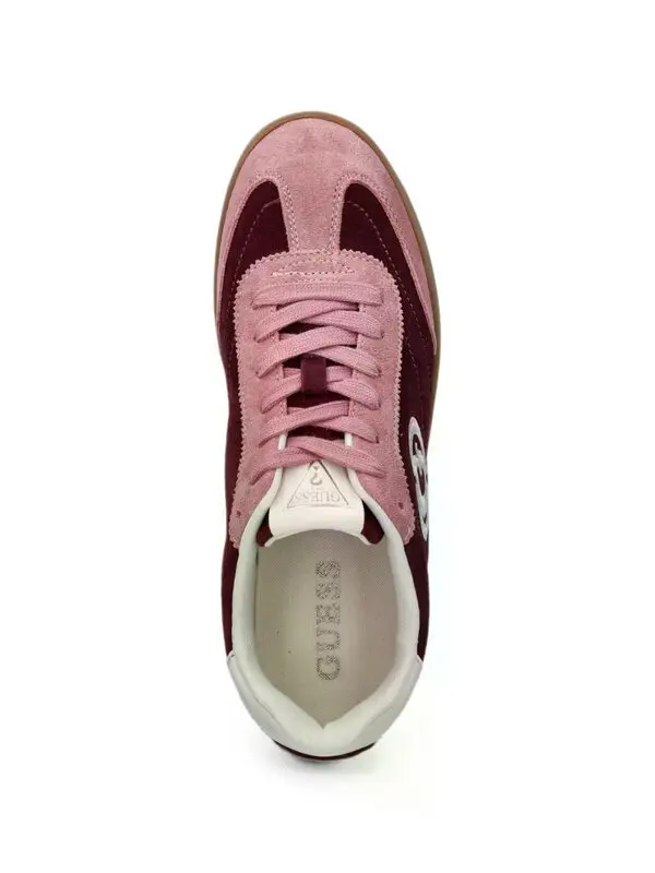 Guess Logo-embroidered Panelled Sneakers