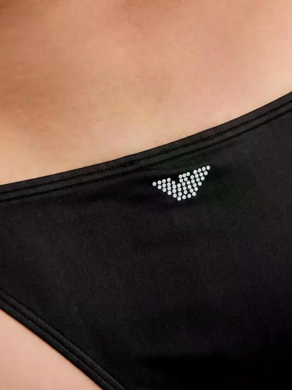 Emporio Armani Logo Detail Bikini Bottom