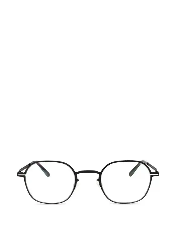 Mykita Jes Geometric Frame Eyeglasses - Black