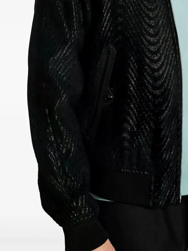 TOM FORD Wave Jacquard Bomber Jacket