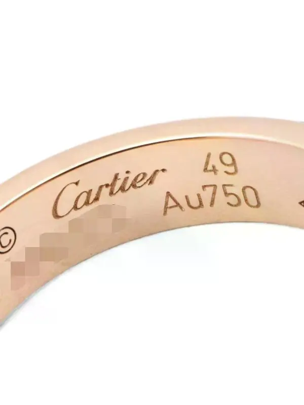 Cartier 2010s Love Diamond Ring
