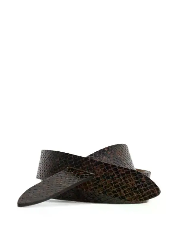 Isabel Marant Étoile Snakeskin Effect Belt