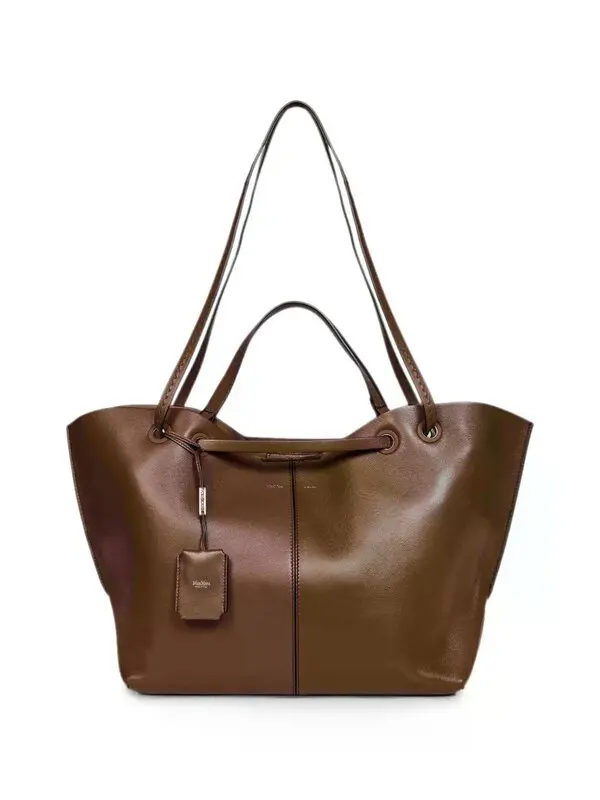 Max Mara Double Nappa-leather Shopper Bag