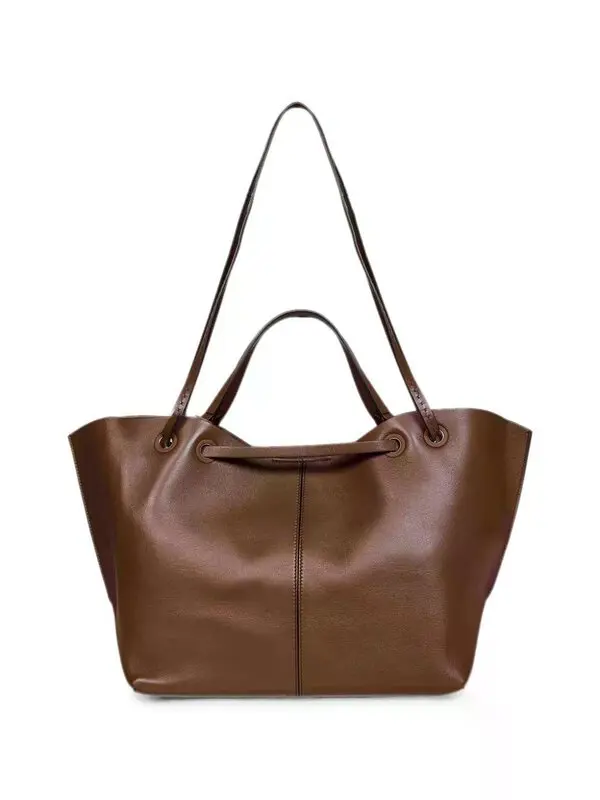 Max Mara Double Nappa-leather Shopper Bag