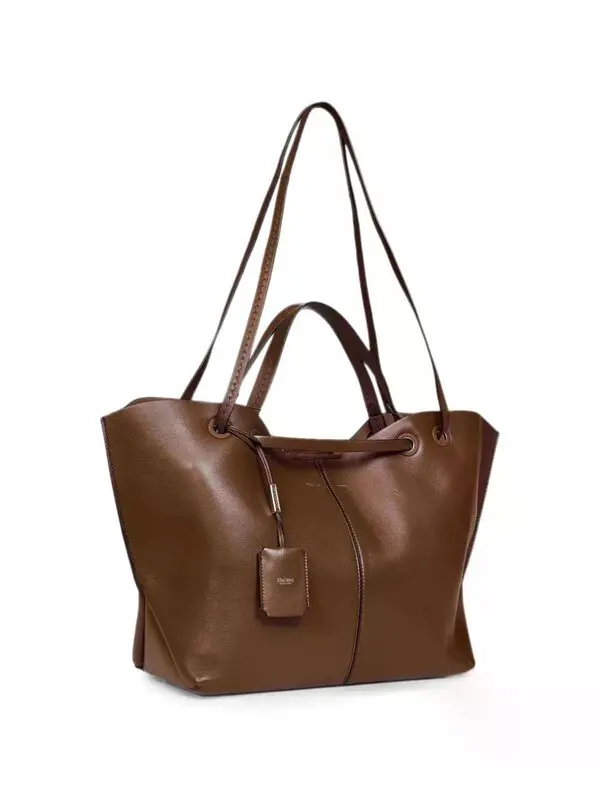 Max Mara Double Nappa-leather Shopper Bag