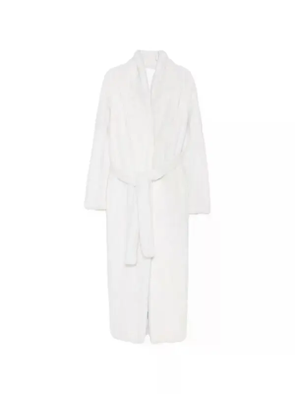 LISKA Long-sleeve Belted Coat