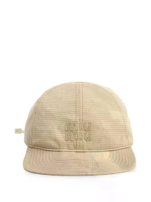 Miu Miu Cotton Baseball Cap