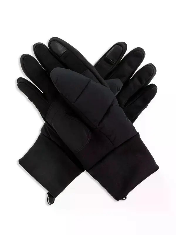 Canada Goose Padded Logo Trim Gloves - Black