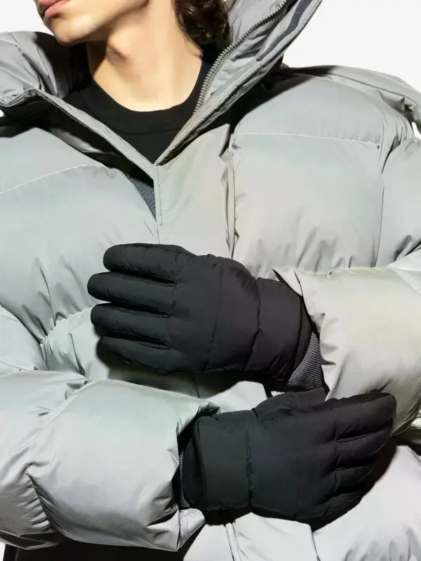 Canada Goose Padded Logo Trim Gloves