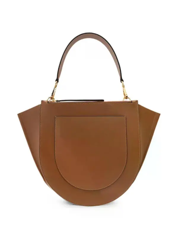 WANDLER Medium Hortensia Leather Tote Bag