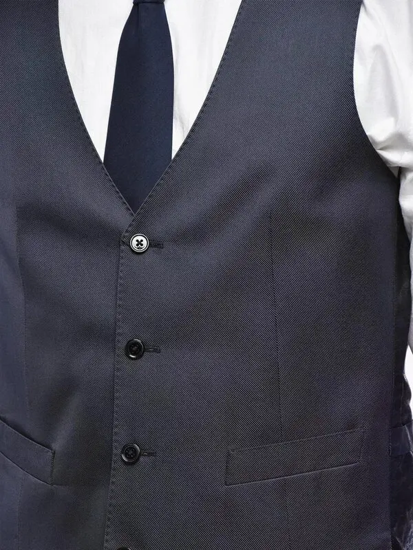 Corneliani Silk-twill Waistcoat