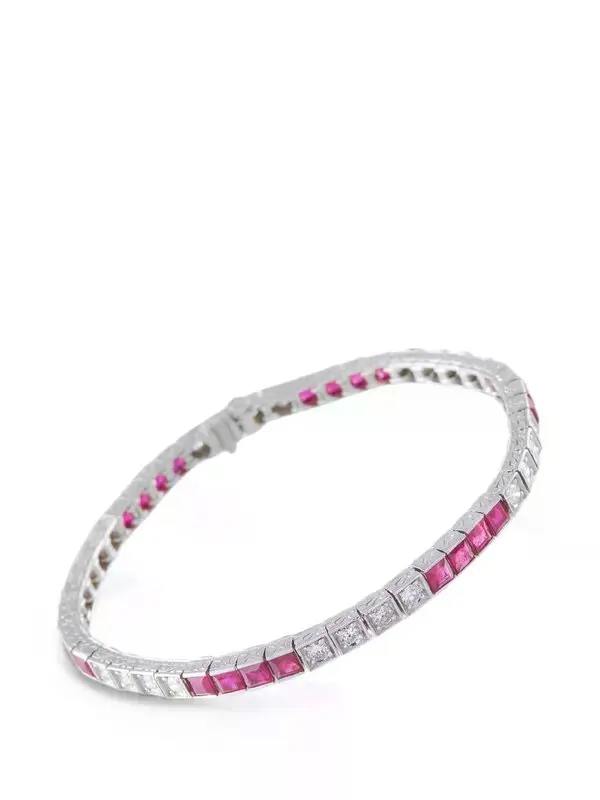 LB EXCLUSIVE Diamond And Ruby Bracelet