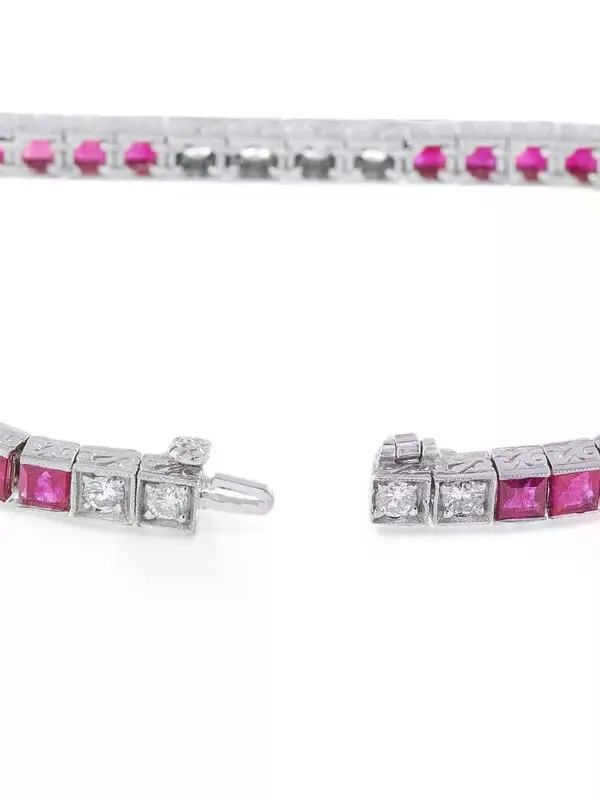 LB EXCLUSIVE Diamond And Ruby Bracelet