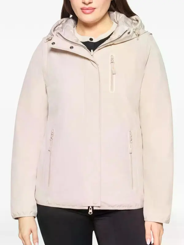 BETTY BARCLAY Hooded Zip-fastening Jacket