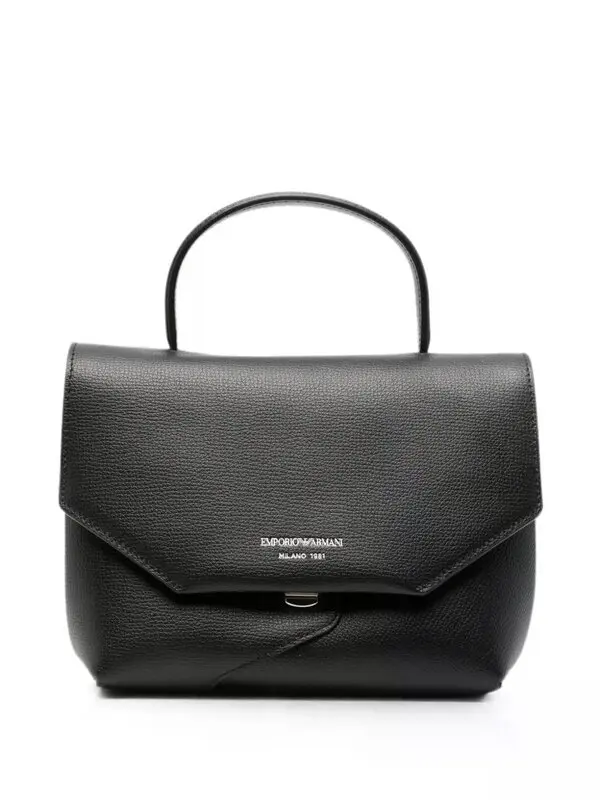 Emporio Armani Mini 1981 Leather Tote Bag