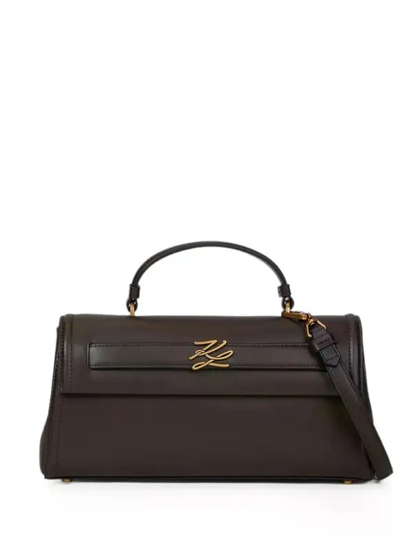 Karl Lagerfeld Small K/autograph Elongated Top Handle Bag
