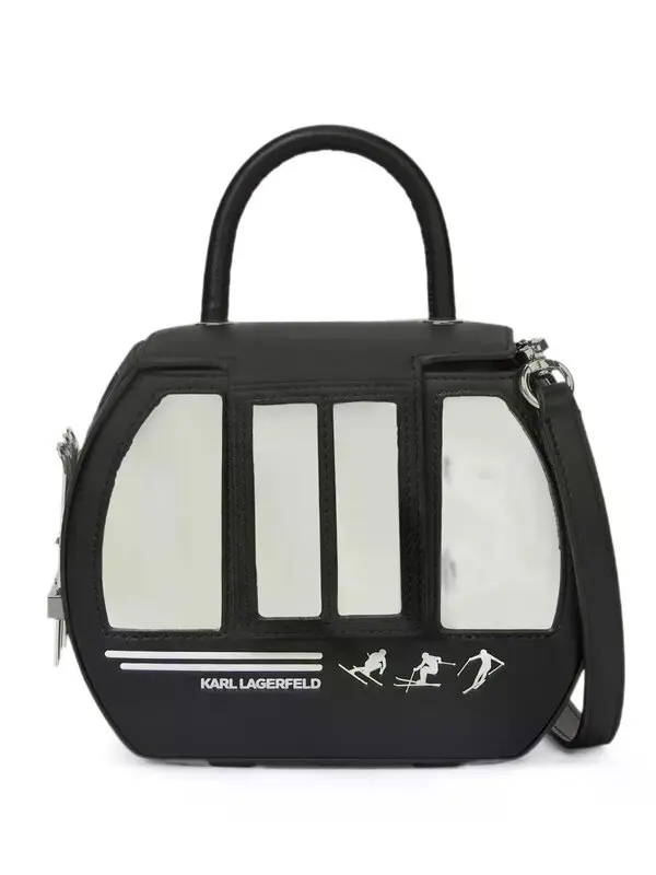 Karl Lagerfeld Ikon Gondola Top-handle Bag - Black