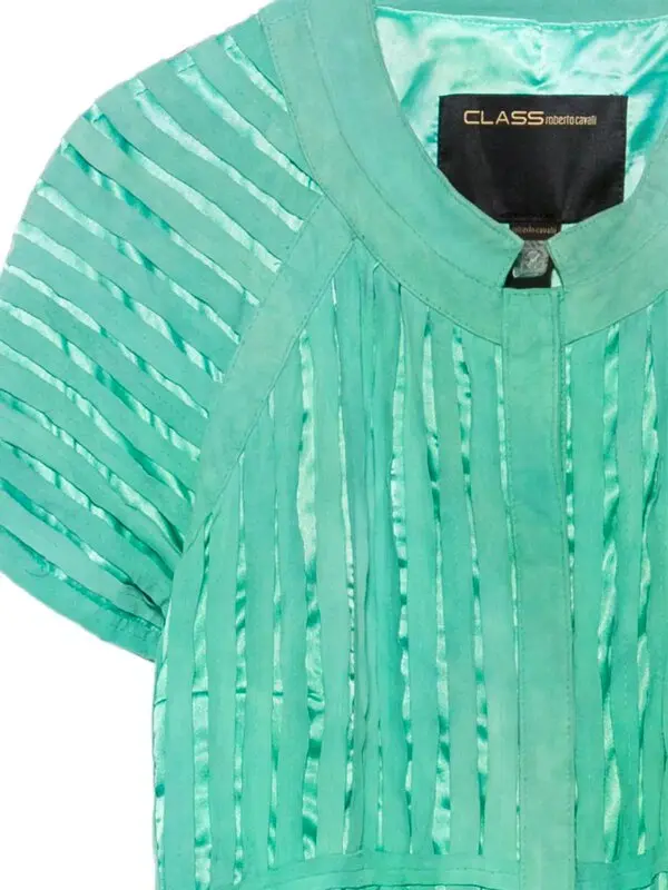 Roberto Cavalli 2000s Fringed Mini Dress