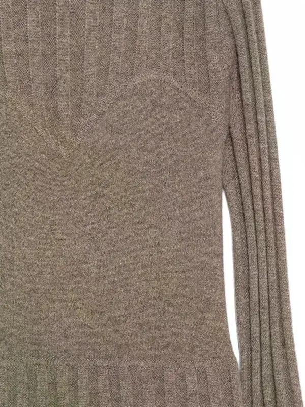 LISA YANG Ribbed Knit Maxi Dress