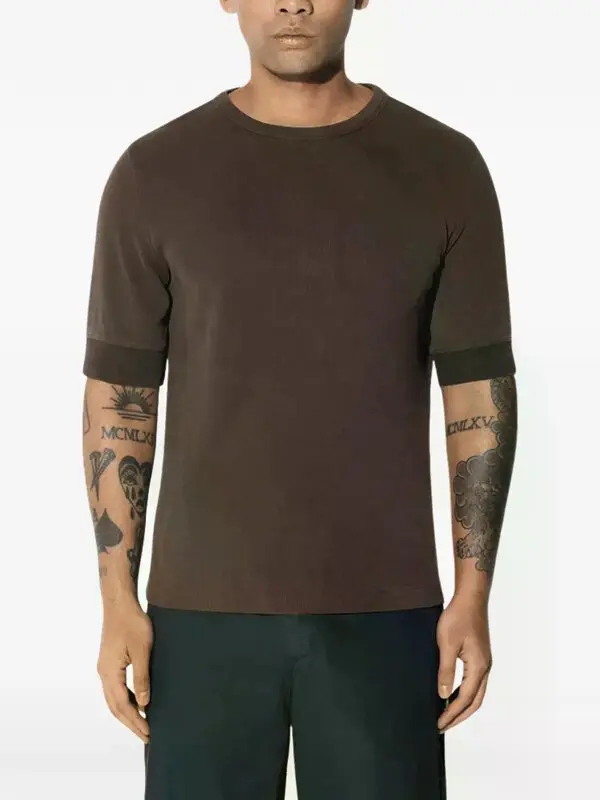 CDLP Ribbed-knit Short-sleeve T-shirt
