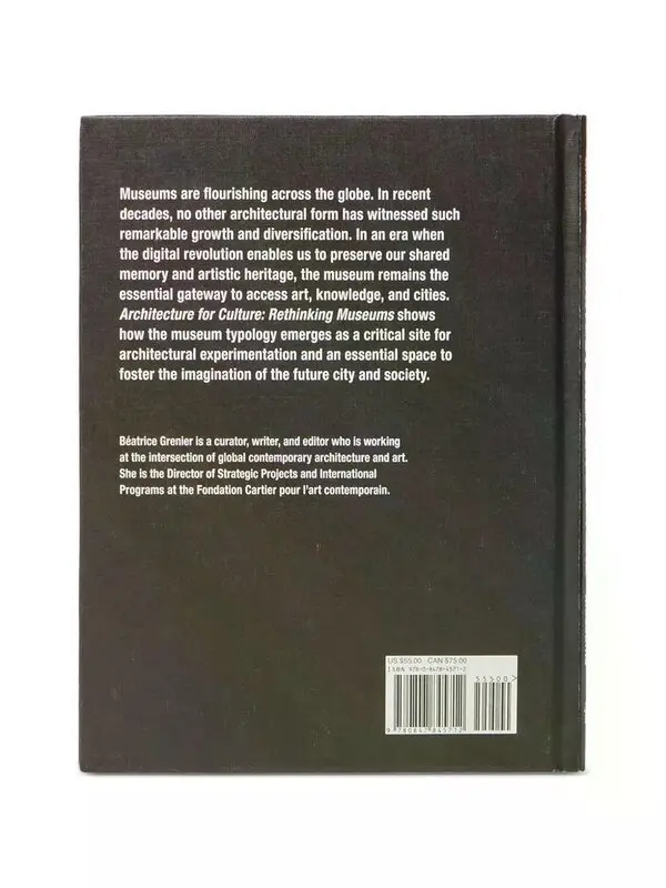 RIZZOLI Architecture For Culture: Rethinking Museums Book