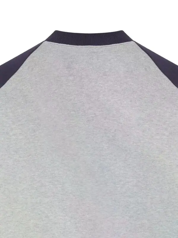 Miu Miu Raglan-sleeve Logo-embroidered Sweatshirt