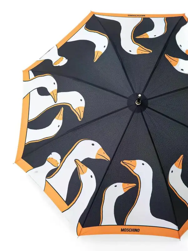 Moschino Goose-print Umbrella
