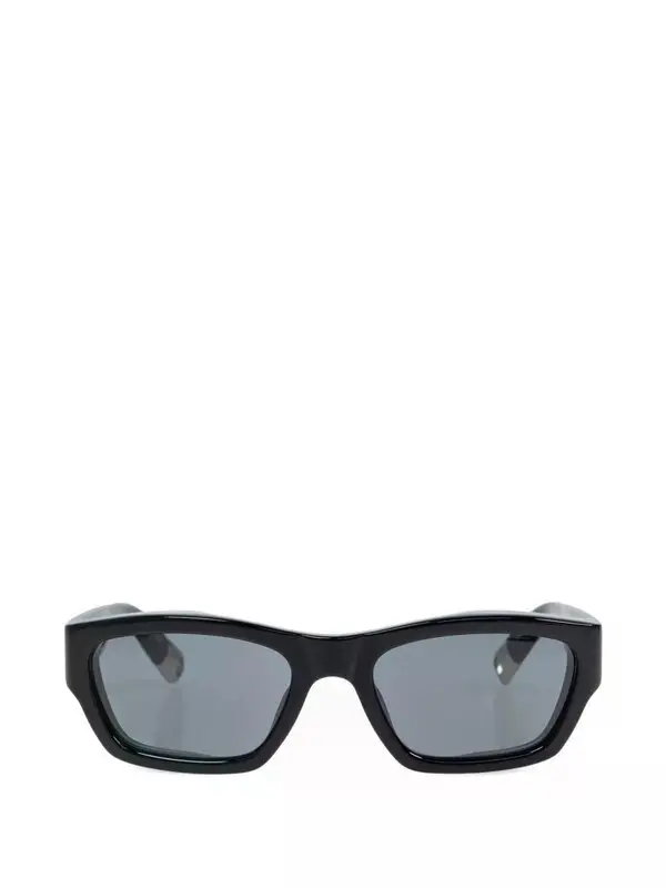 Jacquemus Rectangle-frame Sunglasses - Black