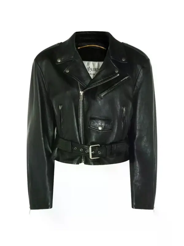 Saint Laurent Belted Biker Jacket