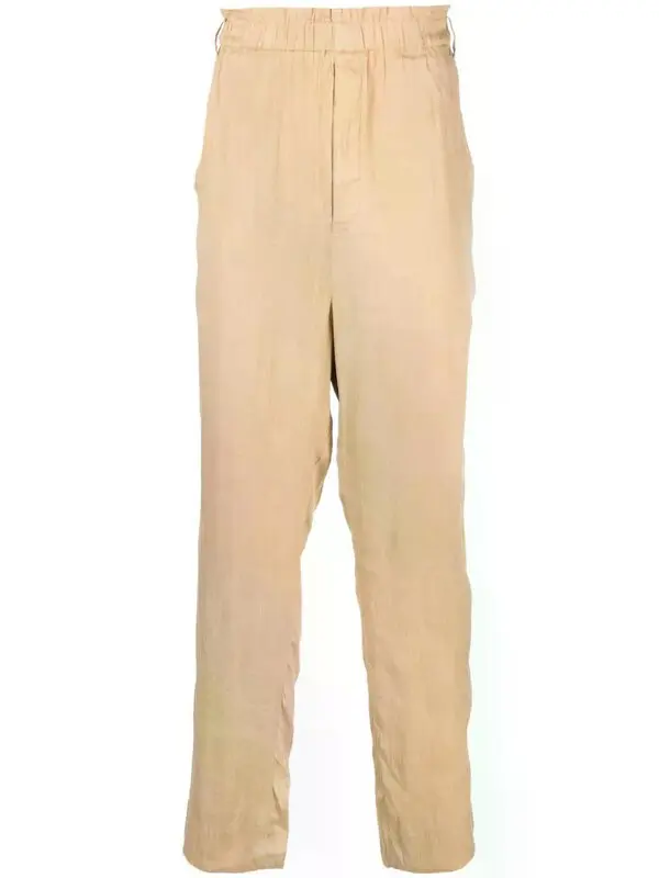 Saint Laurent Straight-leg Silk-blend Trousers