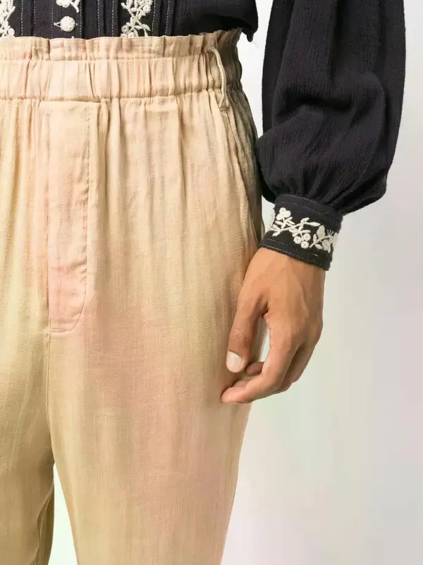 Saint Laurent Straight-leg Silk-blend Trousers