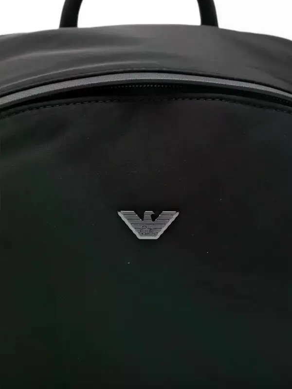 Emporio Armani Logo Plaque Backpack